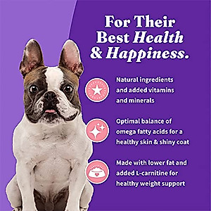 Halo Purely for Pets Holistic Dog Food, Complete Digestive Health Wild-Caught Salmon and Whitefish Recipe, Dry Dog Food Bag, Small Breed Formula, 3.5-lb Bag