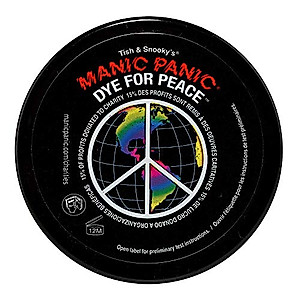 MANIC PANIC Red Passion Hair Dye – Classic High Voltage - Semi Permanent Hair Color - Glows in Blacklight - Medium Strawberry Red Shade With Pink Tint - Vegan, PPD & Ammonia Free - For Coloring Hair