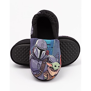STAR WARS The Mandalorian Slippers Boys Baby Yoda House Shoes 1.5 US