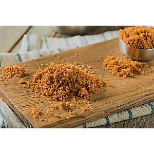 Unpretentious Dark Brown Sugar, Great for Baking, Rich Caramel Flavor, Sweetener (3.25 Pound)