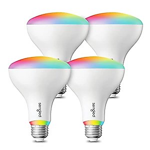 Sengled Zigbee Smart Light Bulbs, Smart Hub Required, Work with SmartThings Hub and Echo with Built-in Hub, Voice Control with Alexa and Google Home, Color BR30 Smart Flood Light Bulb, 75W 4 Pack