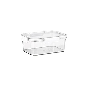 2 pack Transparent with lid food preservation box Household refrigerator freezer sealed box Vegetable and fruit classification plastic storage box