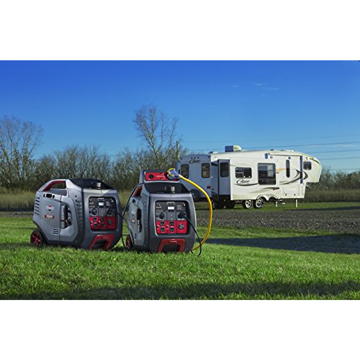 Briggs & Stratton 6278 120 Volt Parallel Cable Connector Kit for PowerSmart Series Inverters , Black