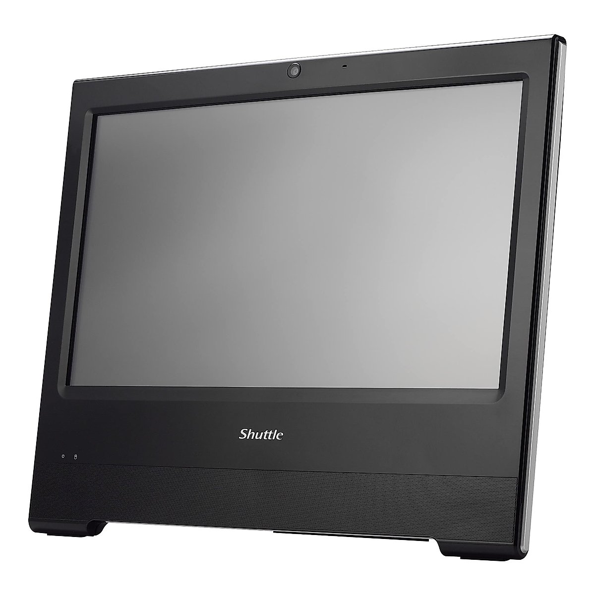 Shuttle XPC AIO X50V8 Black Embedded Intel Celeron 5205U All-in-One Barebone PC, Fanless, IP54 Certified, VESA Compatible, No RAM, No HDD/SSD, No OS