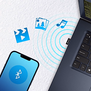 Edimax Bluetooth Adapter for PC, BT 5.0 EDR Nano USB Dongle, Fast Transfer, Bluetooth Headphones Headset Speakers Keyboard Mouse, Win 10/11 Plug-n-Play, Linux/Mint 21 Plug-n-Play, BT-8500