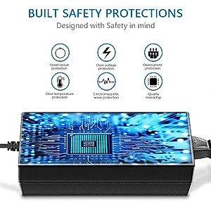 SHNITPWR 5V Power Supply 5 Volt 10A 50W AC 100V ~ 240V to DC Power Adapter Converter Transformer 5.5x2.5mm Plug for WS2812B WS2811 LED Pixel Strip Light Controller Raspberry Pi Webcam Router USB-HUB
