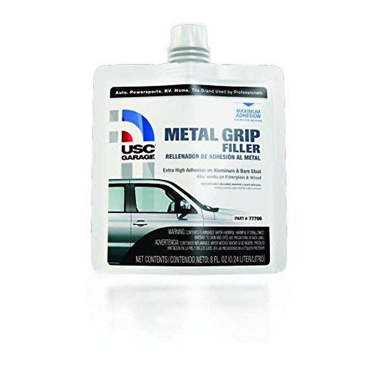 U. S. Chemical & Plastics Metal Grip Filler: Maximum Adhesion 77706