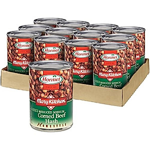 MARY KITCHEN Hash Reduced Sodium Corned Beef, 15 Ounce (Pack of 12)