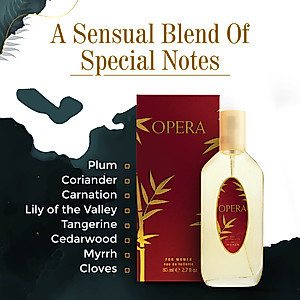 Womens Perfume - INSPIRED by OPIUM Perfume For Women - Mandarin, Bergamot, Myrrh, Jasmine - Oriental, Spicy, Evocative, Deep - (2.75 fl oz / 80 ml)