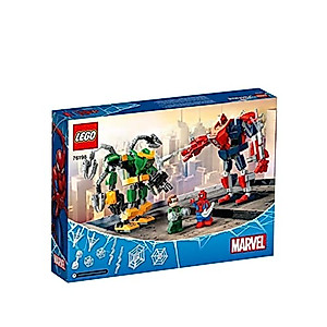 LEGO Marvel Spider-Man: Spider-Man & Doctor Octopus Mech Battle 76198 Building Toy (305 Pieces)
