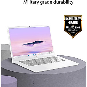 ASUS Chromebook Google AI Laptop Touchscreen Stylus Pen - 14inch FHD Display - Intel Core i5-1335U - 8GB RAM - 128GB SSD - School Students - HDMI Port - Thunderbolt USB C - Wi-Fi 6E - 2024