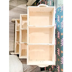 Bush Acres Montessori Organizer – Storage for Toddlers Supplies - Wooden Furniture – Playroom Storage – Playroom Organization