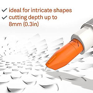 Slice 10416 New Precision Cutter 10416, Craft Cutter, Micro-Ceramic Blade Lasts up to 11x Longer Than Metal, Hobby Knife With Precision Blade, Replaceable Blade