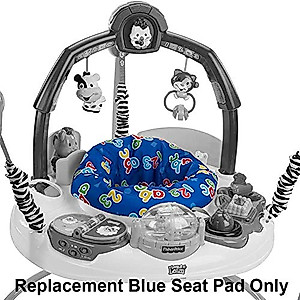 Replacement Part for Fisher-Price Jumperoo - M8930 ~ Laugh & Learn Jumperoo ~ Replacement Blue Seat Pad