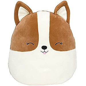 Squishmallows 12-Inch Corgi - Add Regina to Your Squad, Ultrasoft Stuffed Animal Medium-Sized Toy, Official Kellytoy Plush