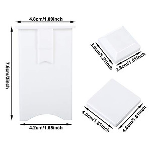 4 Pieces Butter Spreader with Built-In Cover Dishwasher Safe Corn Cob Butterer Plastic Butter Dispenser on Pancakes, Waffles, Bagels, and Toast