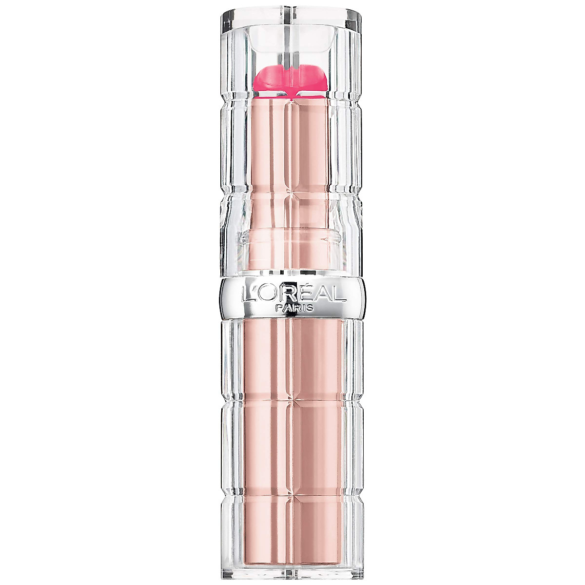 L'Oreal Paris Makeup Colour Riche Plump and Shine Lipstick, for Glossy, Radiant, Visibly Fuller Lips with an All-Day Moisturized Feel, Pitaya Plump, 0.1 oz.
