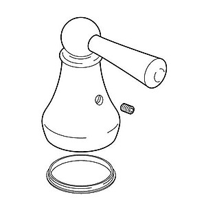 Delta Faucet RP43472 Single Metal Lever Handle Kit, Chrome