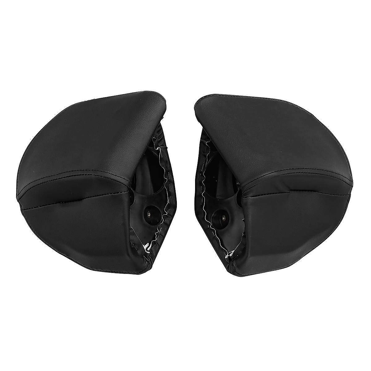 WOWTK King Tour Pack 6.5" Rear Speakers Pod Kit fits for Harley Touring Electra Glide, Street Glide, Ultra Limited, Road Glide Ultra and Tri Glide Models 2014-2023,Left and Right (Black)