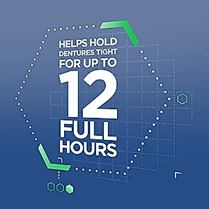 Super Poligrip Extra Strength Denture Adhesive Powder, Denture Powder for Dentures - 1.6 Ounces (Pack of 6)