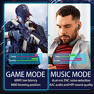 Running Headphones Wireless Earbuds Bluetooth for Sports,RGB Sport Bluetooth Earbuds,E-Sports Headset Neckband Magnetic Earbuds with Noise Cancelling Micphones 20H Playtime Neckband Wireless Headphone