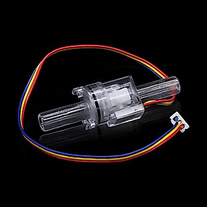 Fluidmeter Counter 0.2-12L/min DN10 Clear Water Meter Flowmeter Water External Thread