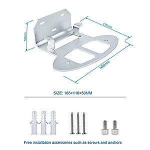 STANSTAR Metal Wall Mount for ORBI WiFi 6 System, Sturdy Wall Mount Holder for RBKE963/RBK752/RBK852/RBK853/AX4200/RBS850/RBR750/RBS750/RBKE963.(2Pack)