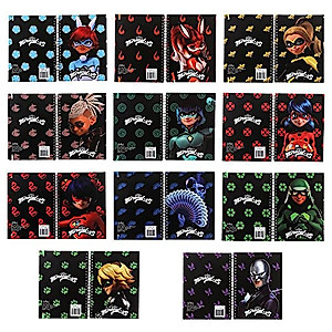 ZAG STORE - Miraculous Ladybug - Super Heroes Notebook Ladybug A5