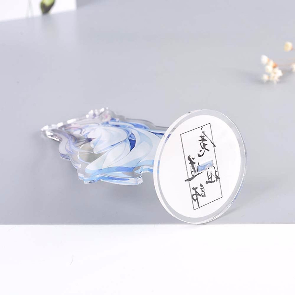 Mo Dao Zu Shi Acrylic Stand Figure Wei Wuxian LAN Wangji Jiang Cheng Action Figures Collection Desktop Standing Card Figure Model Toys(E)