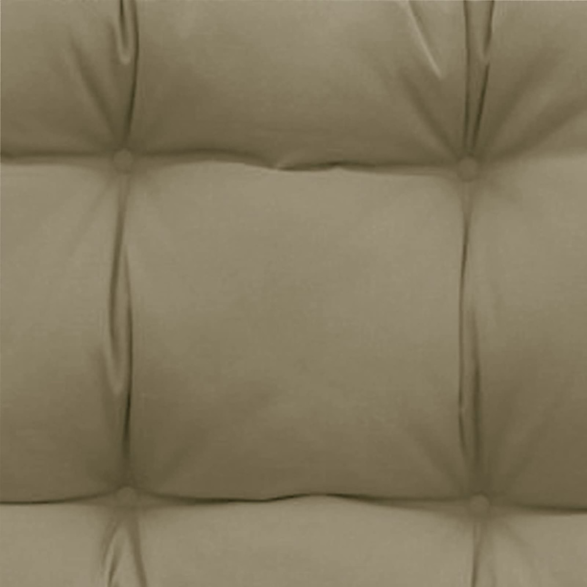 QILLOWAY Indoor/Outdoor Chaise Lounge Cushion,Spring/Summer Seasonal Replacement Cushions. (Beige)