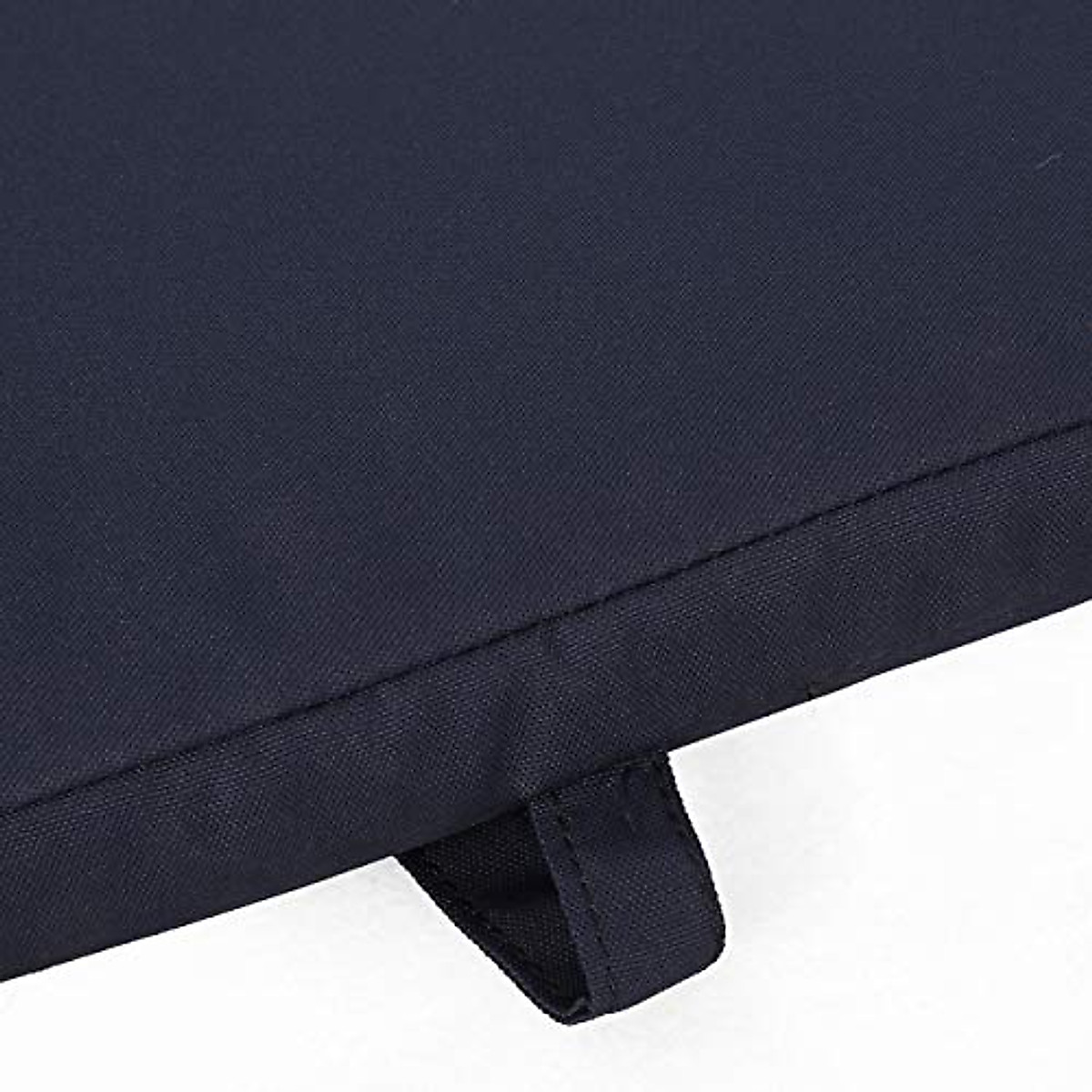 Christopher Knight Home Caspar Outdoor Water Resistant Chaise Lounge Cushions (Set of 2), Navy Blue