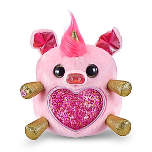 Rainbocorns Jelly Shake Surprise Series 2 Pig by ZURU Cuddle Plush Scented Stuffed Animal, Slime Mix, Talkback Feature and More, Ages 3+ (Pig)