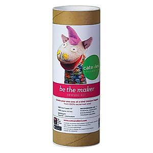 Cate & Levi - Hand Puppet Making Kit - Premium Reclaimed Wool - Machine Washable (Unicorn)