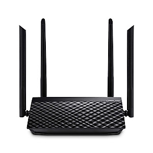 ASUS WiFi Router (RT-AC1200_V2) - Dual Band Wireless Internet Router, Gaming & Streaming, Easy Setup, Parental Control