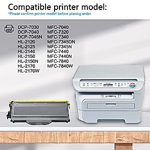 HIYOTA TN 330 TN-330 Black Toner Cartridge 8-Pack Compatible Replacement for Brother TN330 DCP-7030 7045N HL-2120 2150N 2170 2170W MFC-7040 7345N 7440 7440N 7840 7840W Series Printer
