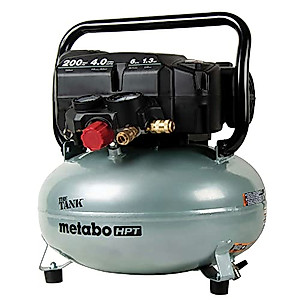 Metabo HPT Air Compressor | THE TANK™ | 200 PSI | 6 Gallon | Pancake | EC914S