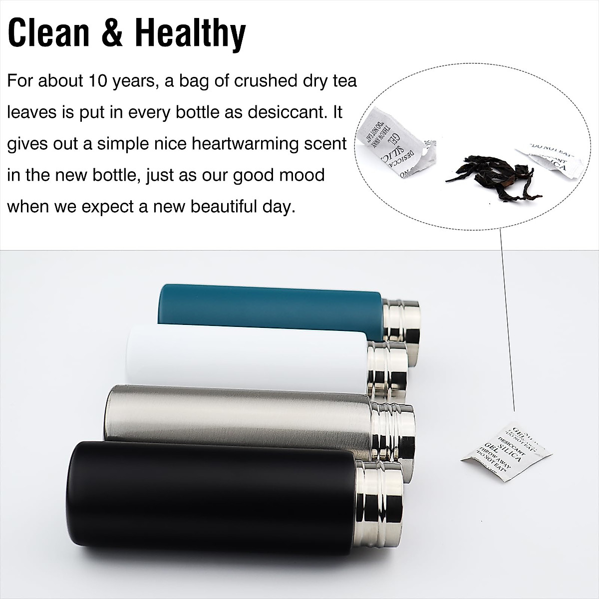 Dxobay Cute Small Water Bottle, 4.4 Fl. Oz, Mini Slim Flask for Women, Kids & Girls, Portable Skinny Purse Water Bottle, Vacuum Insulated Reusable Leak Proof Stainless Steel Hydroflask Thermos