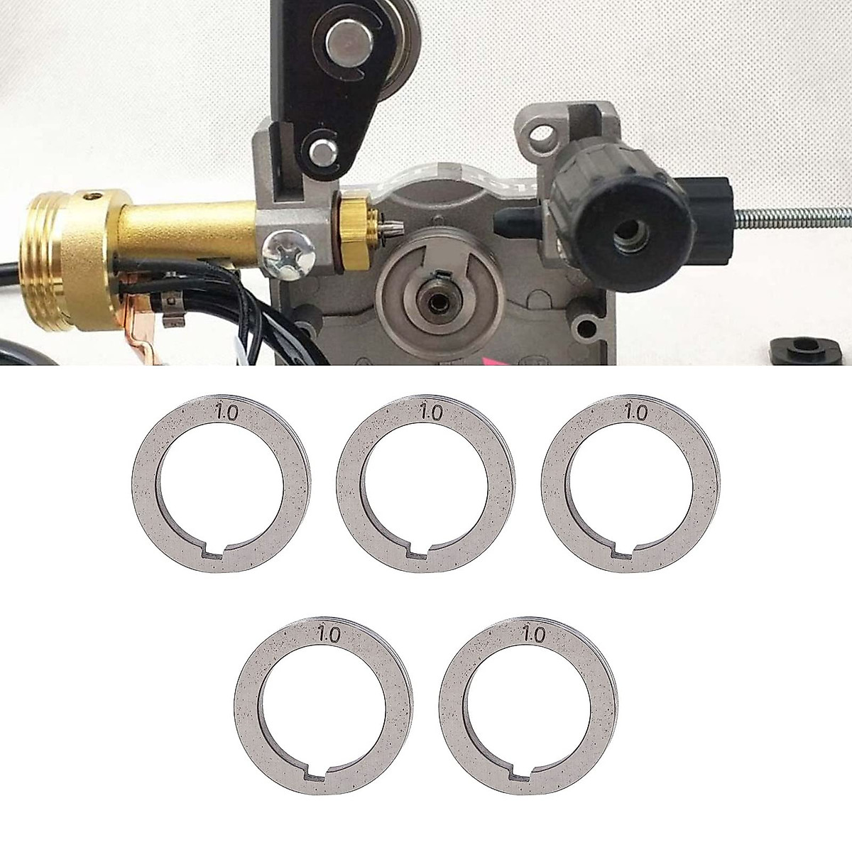 Welders Wire Feed Roller, High Accuracy Welder Drives Roll Stable Feeding 5Pcs Wear Resistant for Welding Machine Tool