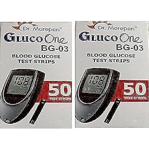 SUP BG-03 Test Strips - 100 Strips (Multicolor)