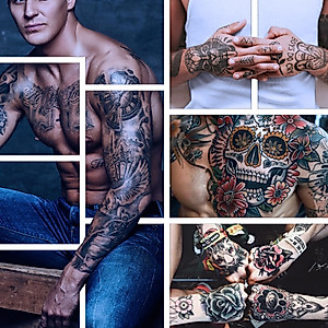 Wireless Tattoo Gun,Solong Rotary Wireless Tattoo Machine with 20Pcs Tattoo Cartridge Needles 1500mAH Tattoo Gun Wireless for Tattoo Artists and Tattoo Beginners with Portable Carry Case