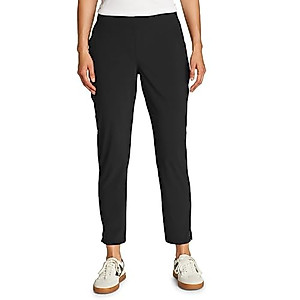 Eddie Bauer Women's Departure Ankle Pants, Black, X-Small
