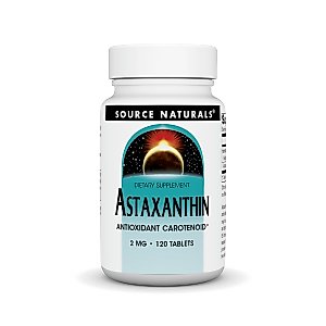 Source Naturals Astaxanthin, Antioxidant Carotenoid, 2mg - 120 Tablets
