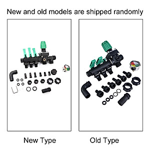 3-Way Garden Hose Splitter, Garden Hose Splitter Agricultural Sprayer Control Shut Off Valve Water Splitter Hose Connector for Drip Irrigation Timers Garden Lawns Watering Separator Sets