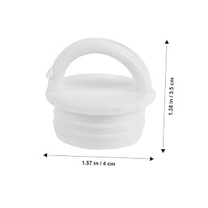 4Pcs Mop Bucket Rubber Stopper Sealing Plug for Drain Outlet Replacement Leakproof Drainage Solution for Mop Buckets Fits Standard Drain Outlets