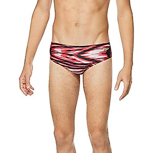 Speedo Men's Swimsuit Brief ProLT Printed Team Colors