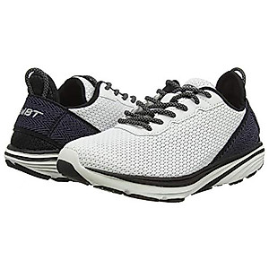 MBT Rocker Bottom Shoes Men’s – Athletic Running Walking Shoes Gadi - Black/Wht