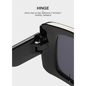 W&Y YING Oversized Square Cute Super Large Womens Sunglasses for Men Fashion Flat Top baddie Shades (Pink)