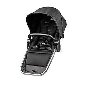 Peg Perego Companion Seat - Accessory - Compatible with Ypsi Strollers - Onyx (Black)