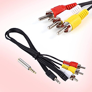 FOSA AV Cable AV Video Wire for 2 Model B+ Plug and Play