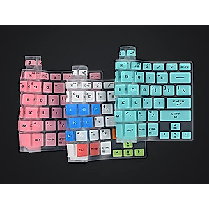 Keyboard Cover for 2021 2020 2019 14" ASUS ROG Zephyrus G14 & G14 VR Ready, G14 GA401 Series Laptop, ROG Zephyrus G14 Keyboard Skin Protector - Black